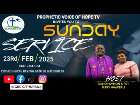 PVH. TV// Main Service// 23rd Feb 2025. - YouTube