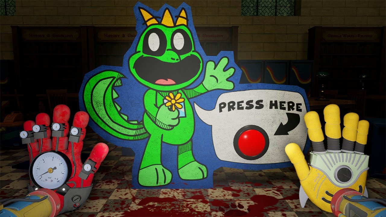 DINO - Poppy Playtime Chapter 4 - I Found Strange Rejected Critter ...