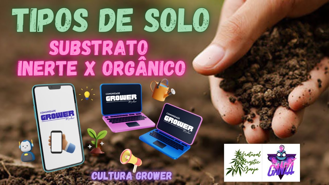 As Diferenças do Substrato Inerte e Orgânico - YouTube