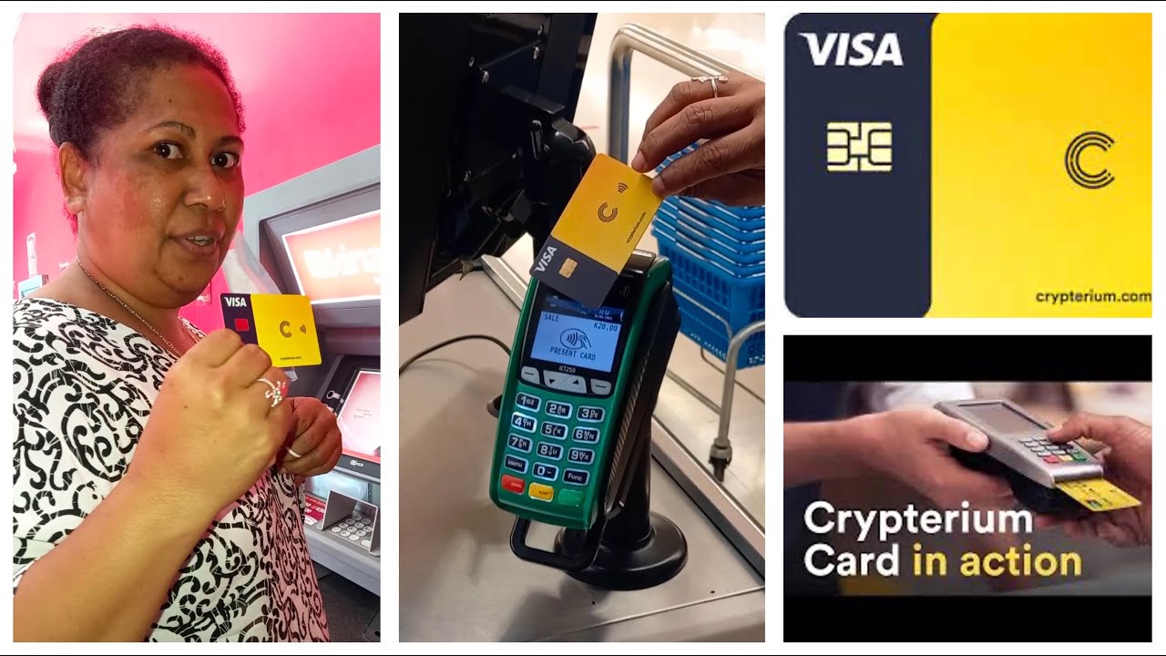 Crypterium Debit Card In Action (Lynn Mantu - PNG) - YouTube