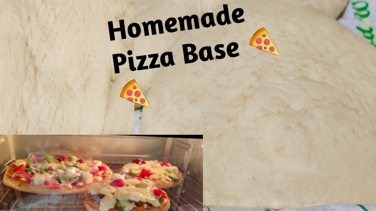 How To Make Pizza Base At Home | 10 min. Pizza Base |Eggless Baking ...