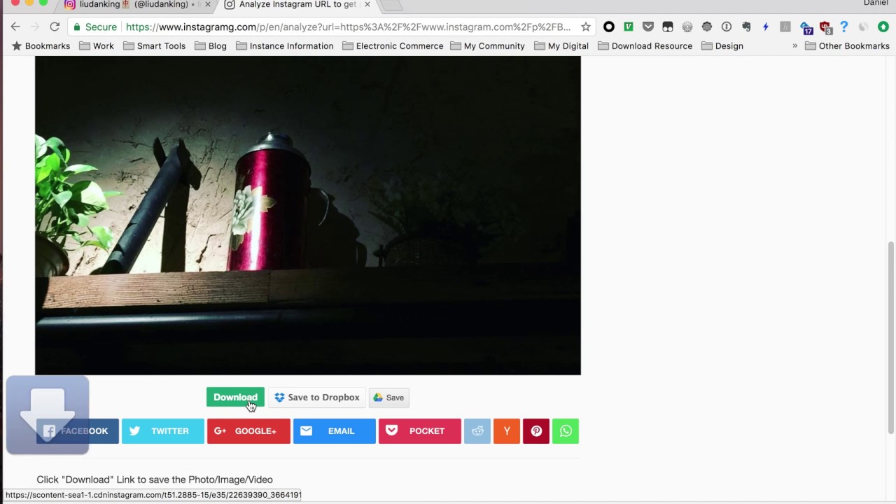 How to save your instagram photos and videos to PC, Dropbox and Google ...