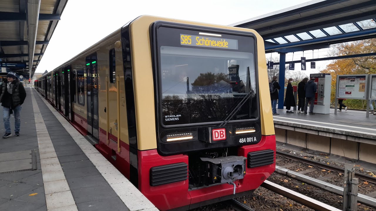 S-Bahn Berlin: BR 483/484 auf der S85, S41 und S42 - YouTube