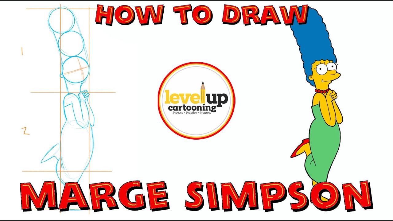 How to Draw Marge Simpson | Easy, Step by Step - YouTube