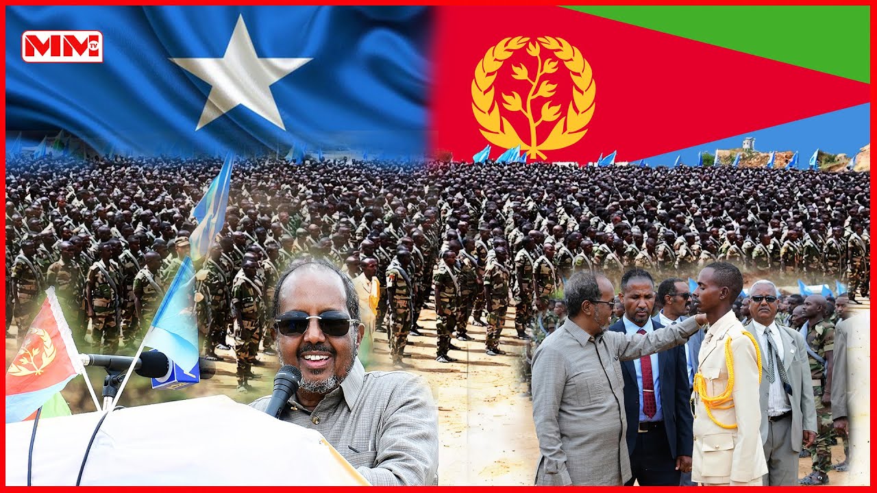 Ciidan ka yimi Eritrea oo ka degay Muqdisho. - YouTube