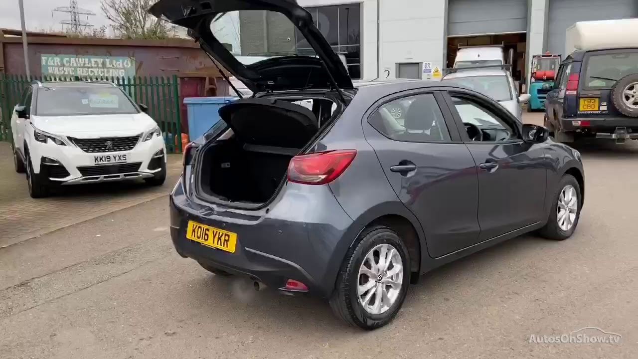 KO16YKR MAZDA 2 SE-L GREY 2016, Cambria Northampton Motors - YouTube