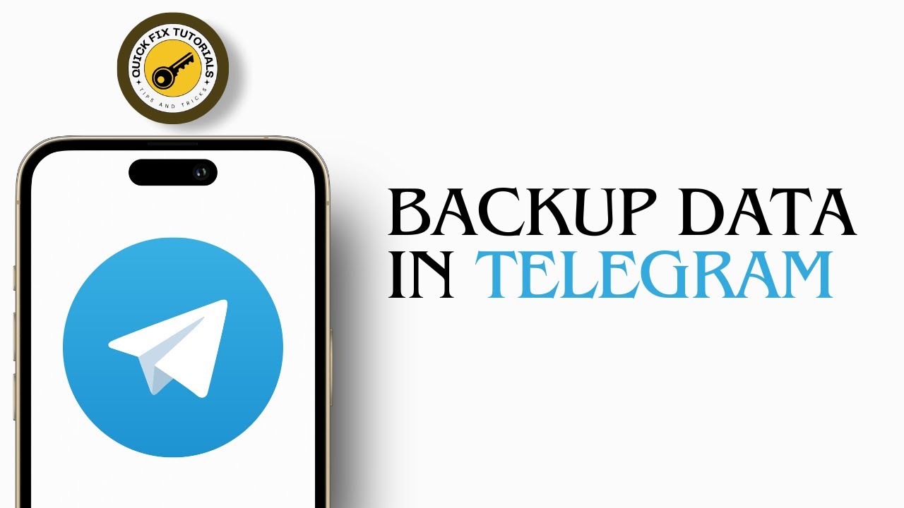 How To Backup Data In Telegram | How To Backup Telegram Chat - YouTube