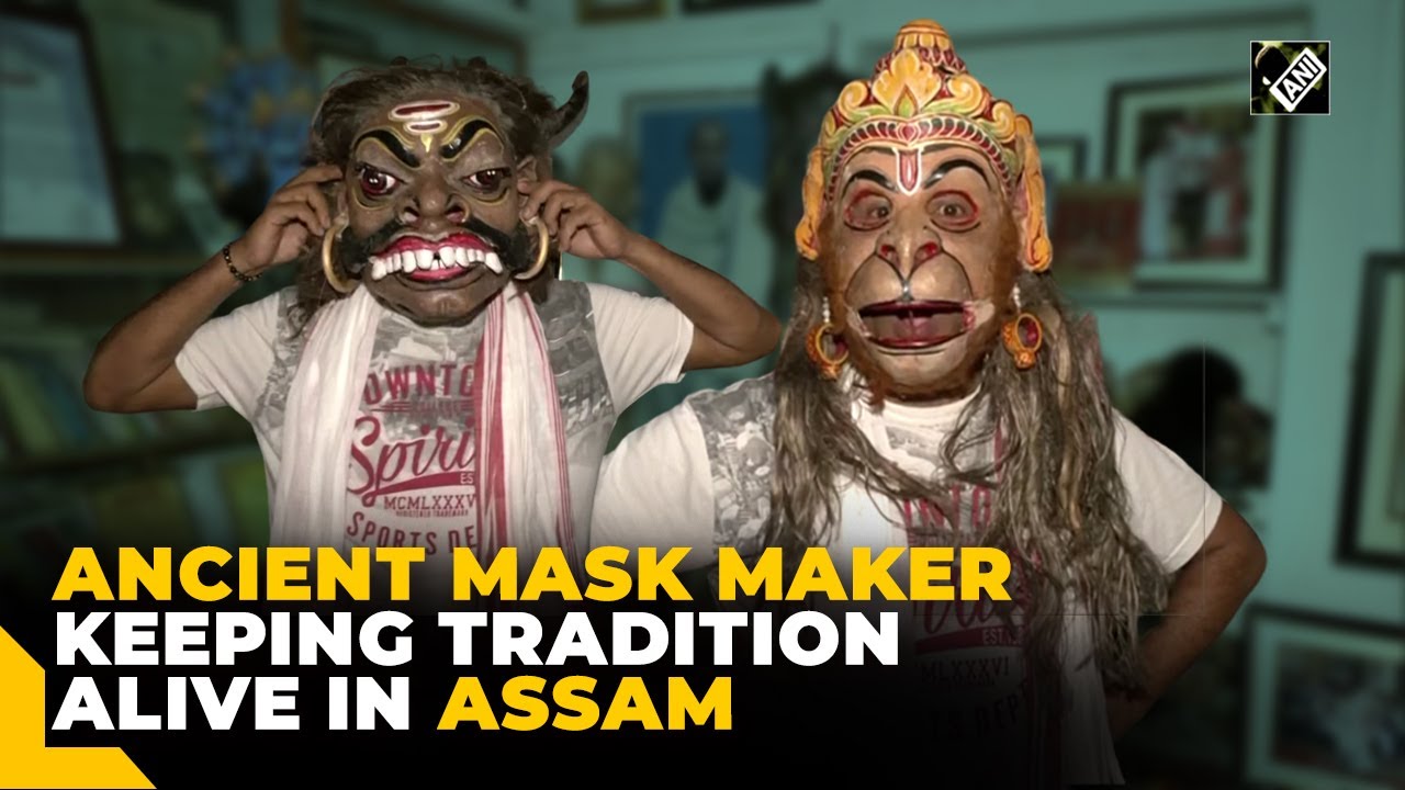Meet Hemchandra Goswami, ancient mask-maker keeping traditional craft ...