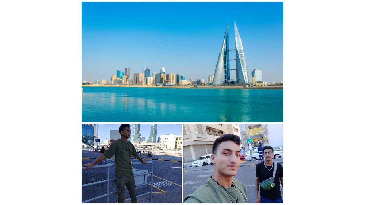 Amazing view of Manama city ||🇧🇭 Bahrain|| After long time meet up with ...