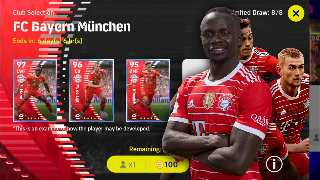 បើកប្រអប់ FC Bayern Munich | eFootball Pes 2023 - YouTube
