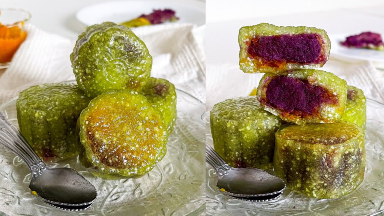 Chewy Sago Mooncake With Purple Sweet Potato Filling | Cashew Cakery ...