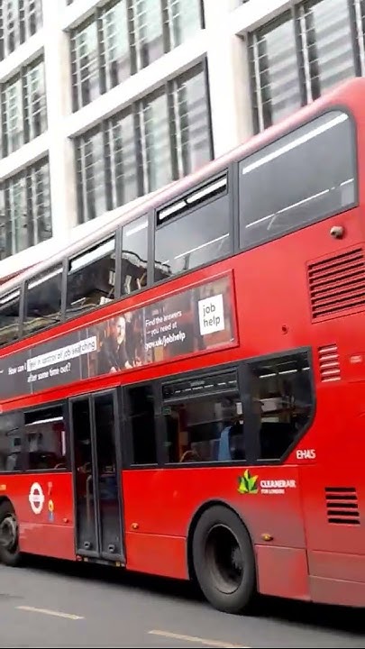 Go - Ahead London Bus EH45 - YouTube