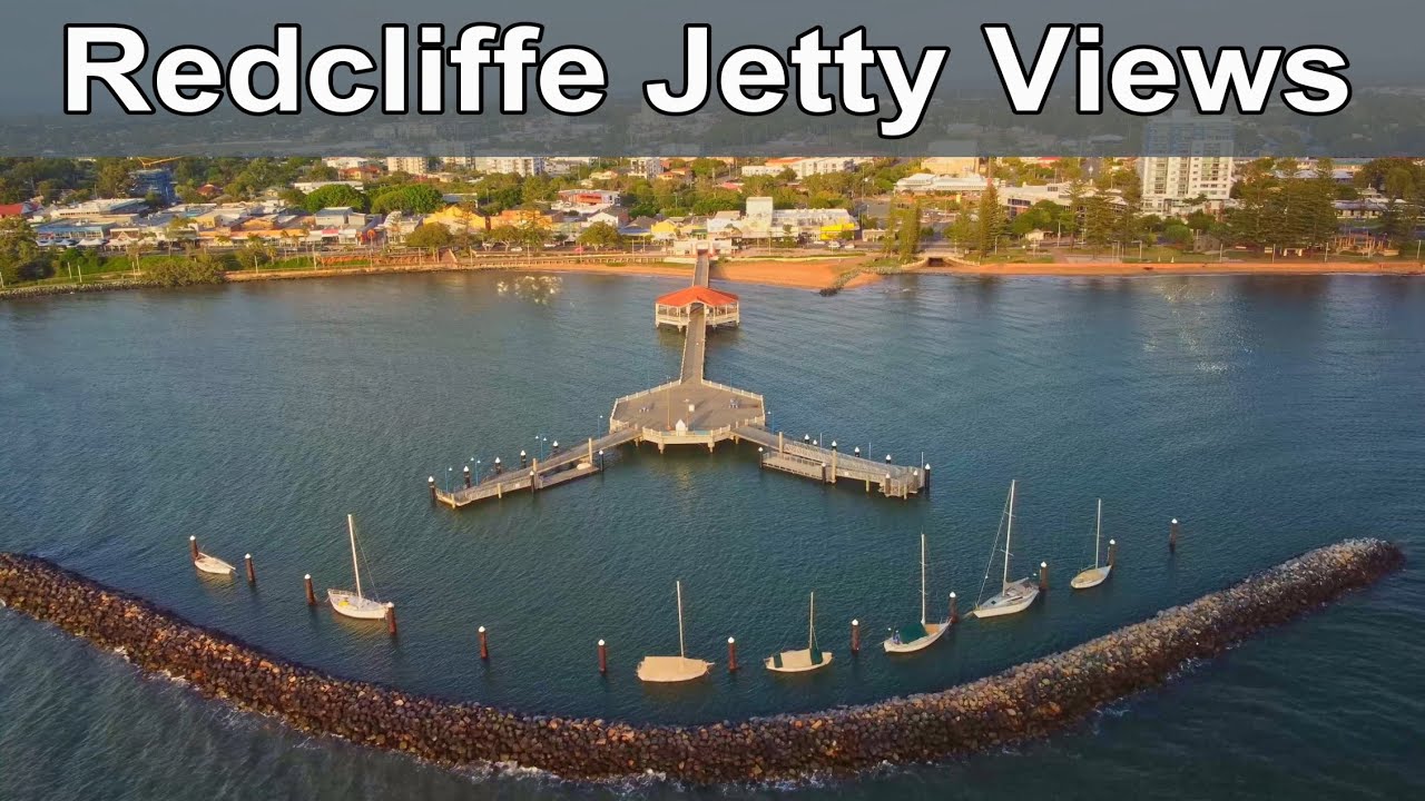 Redcliffe Jetty Aerial Views - YouTube