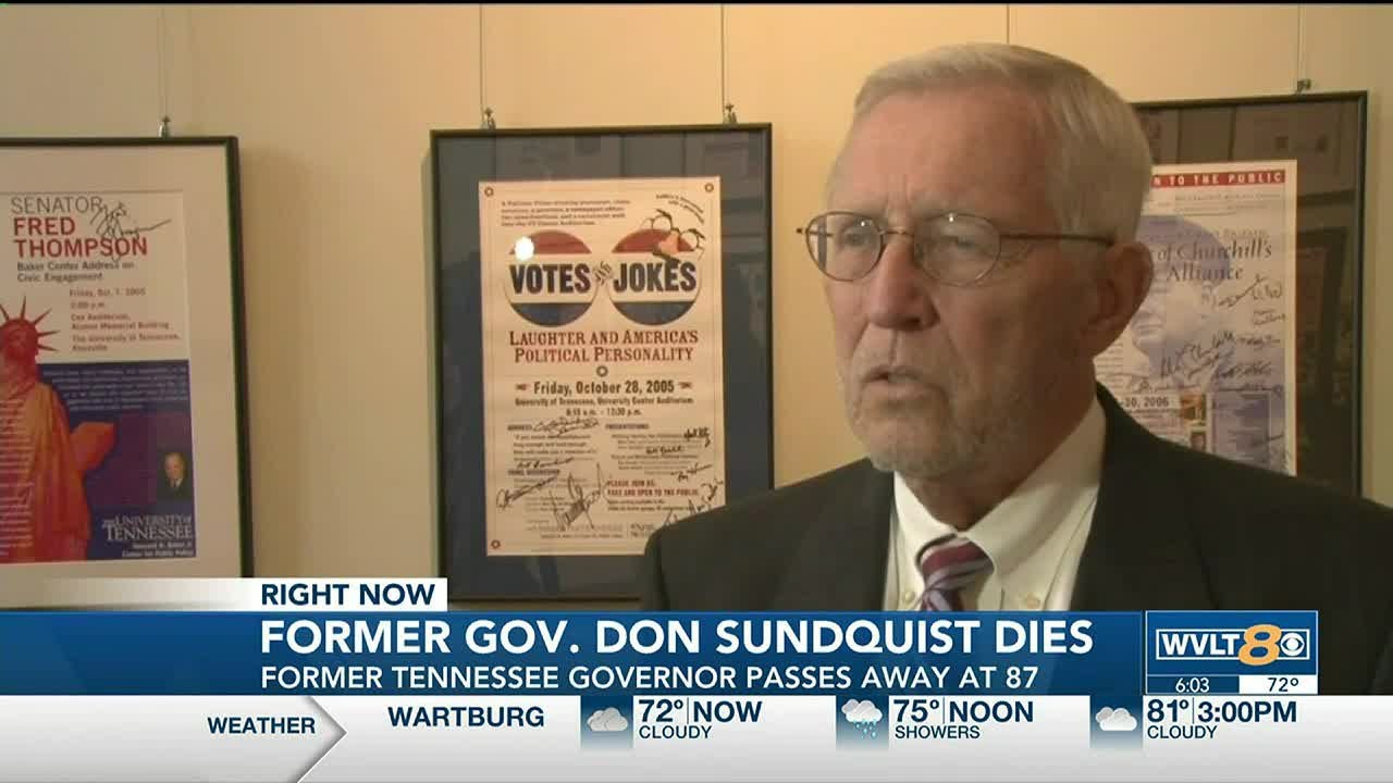 Former Tenn. Governor Don Sundquist dies at 87 - YouTube