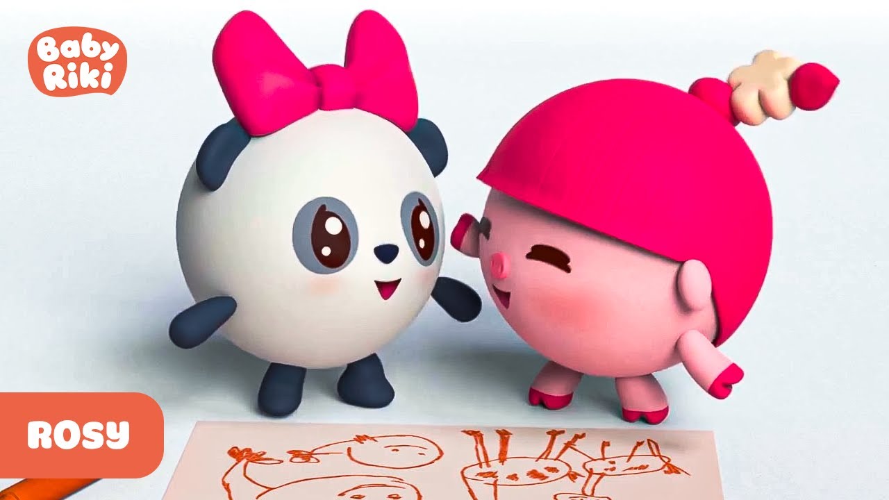 BabyRiki | Rosy 🐷 Best episodes collection | Cartoons for Kids | 0 ...