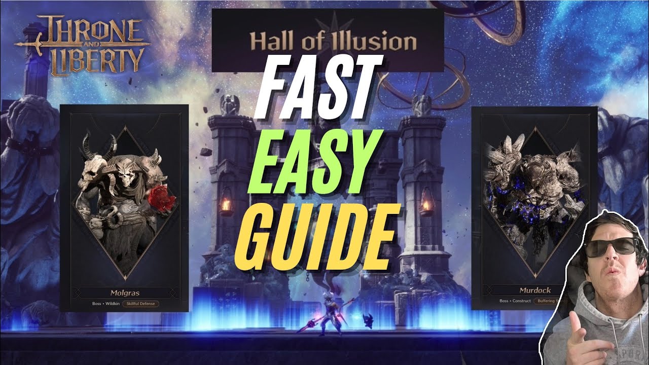 Hall Of Illusion Solo Dungeon Easy Full Guide Throne And Liberty - YouTube