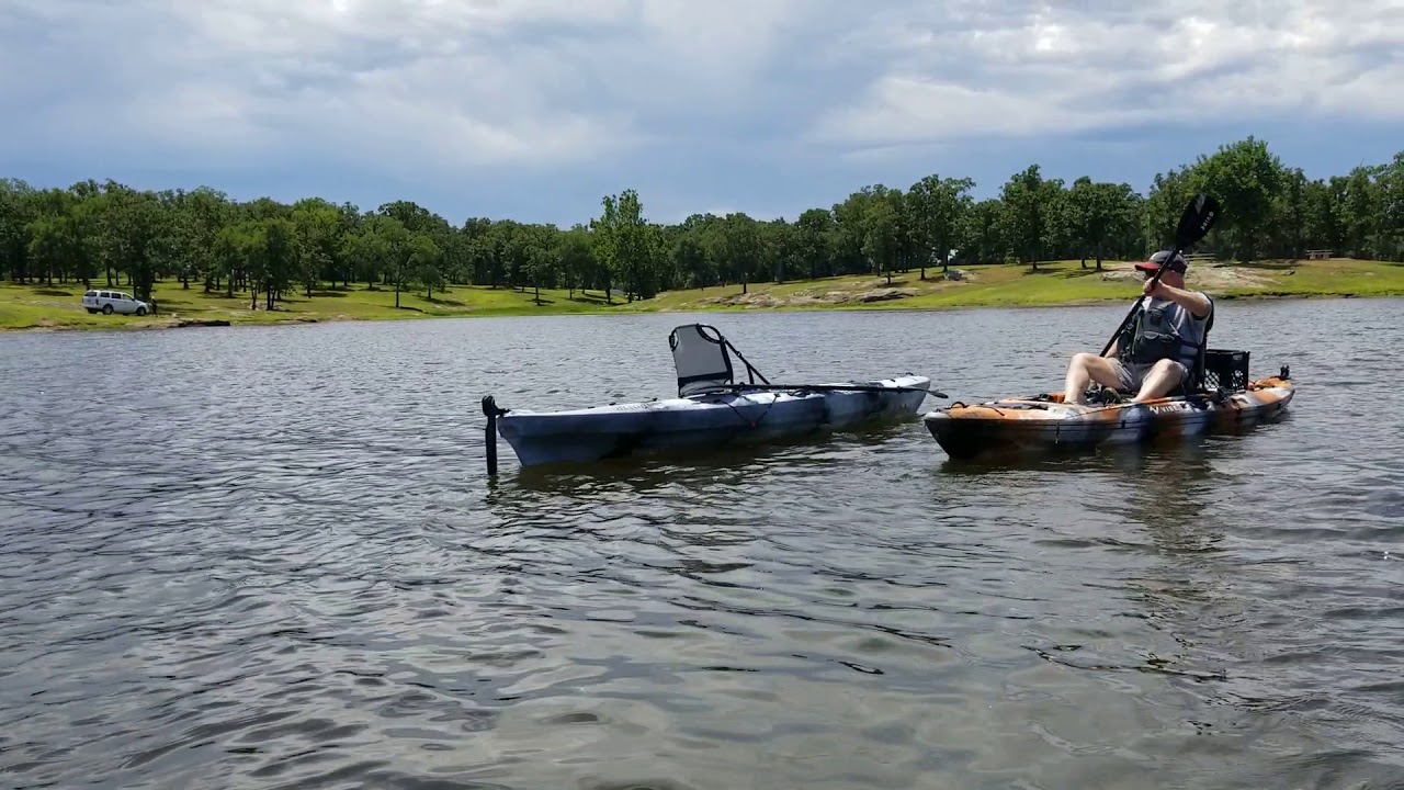 Kayak re-entry - YouTube