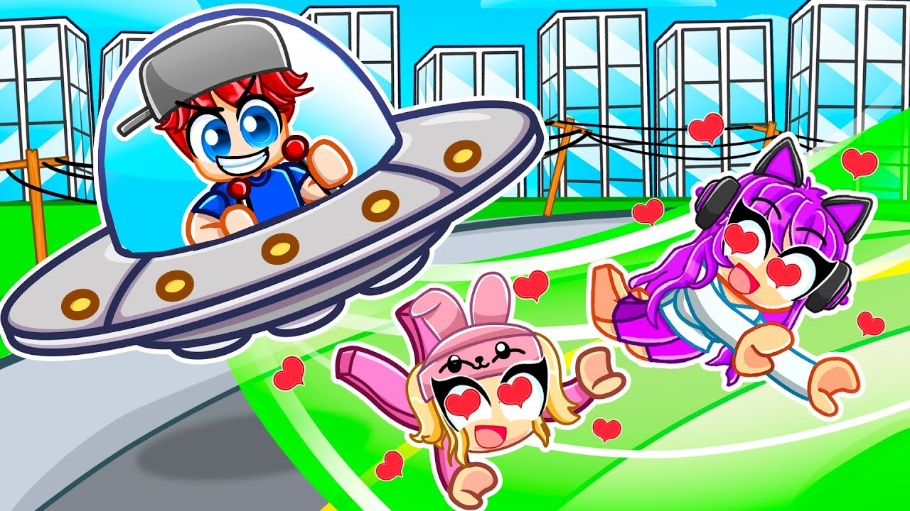 Rizzing Girls With a $100,000 ALIEN UFO in Roblox Jailbreak! - YouTube