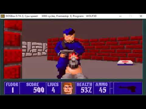 Castle DreamVibe(?): custom levels' pack for Wolfenstein 3D - YouTube