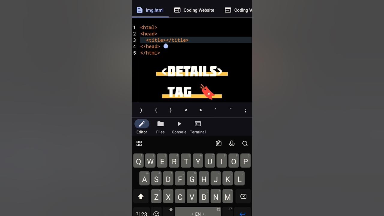 What Is Details Tag Programming Python Coder Coading India Codeing Coding Javascript