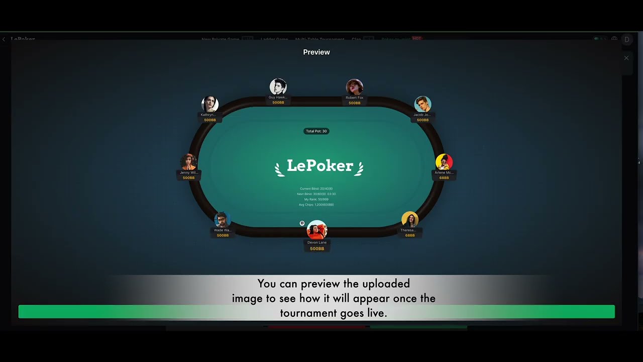 How to start a multi-table poker tournament in 1 min - YouTube