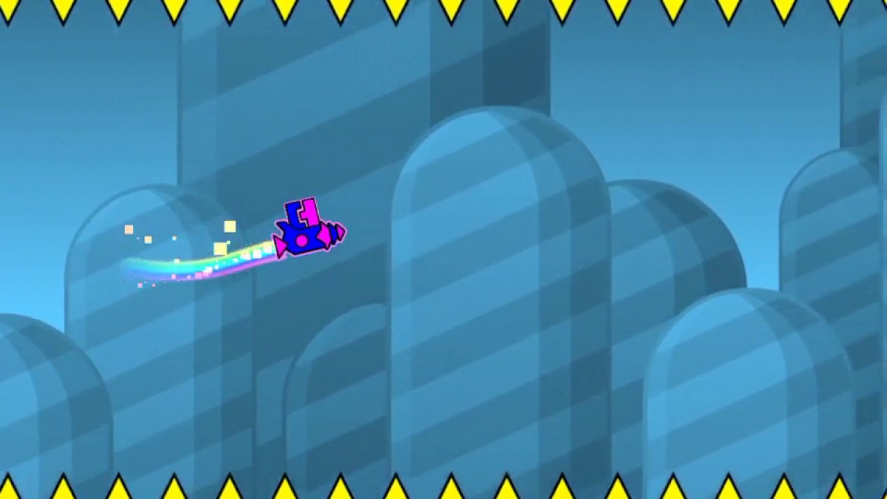 Geometry Dash (2.1) The Core (Geometric Pixel Dash) - YouTube