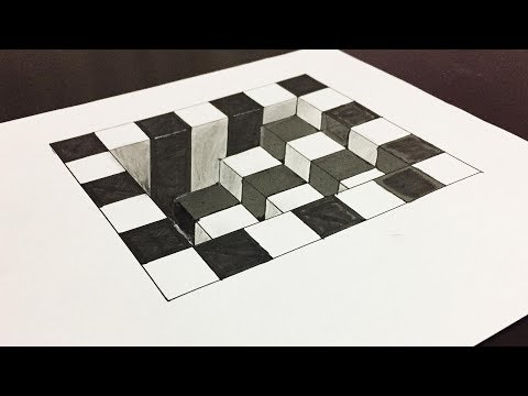 3D Merdiven Çizimi - 3D ÇİZİM