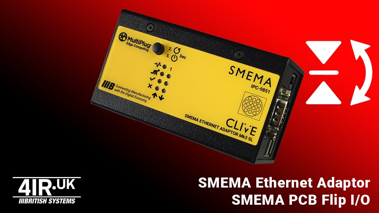 7. SMEMA PCB Flip I/O - YouTube