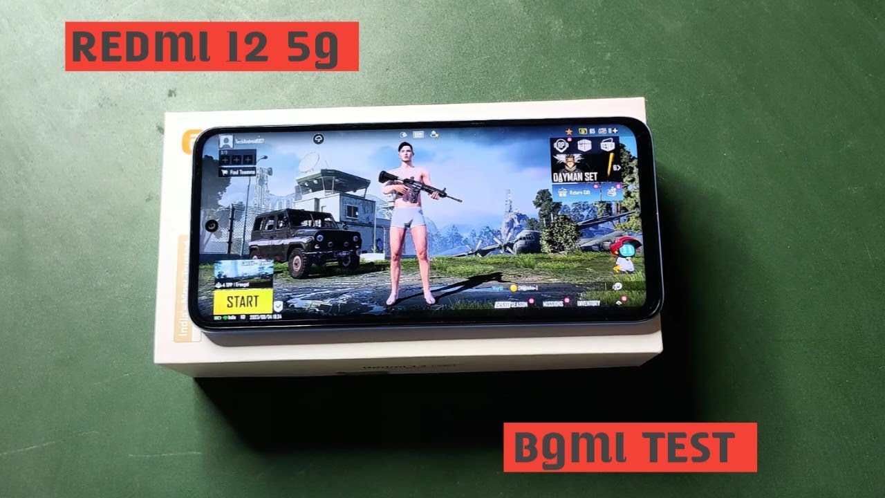 REDMI 12 5G PUBG MOBILE GAME TEST, Pubg Mobile Handcam gameplay! # ...