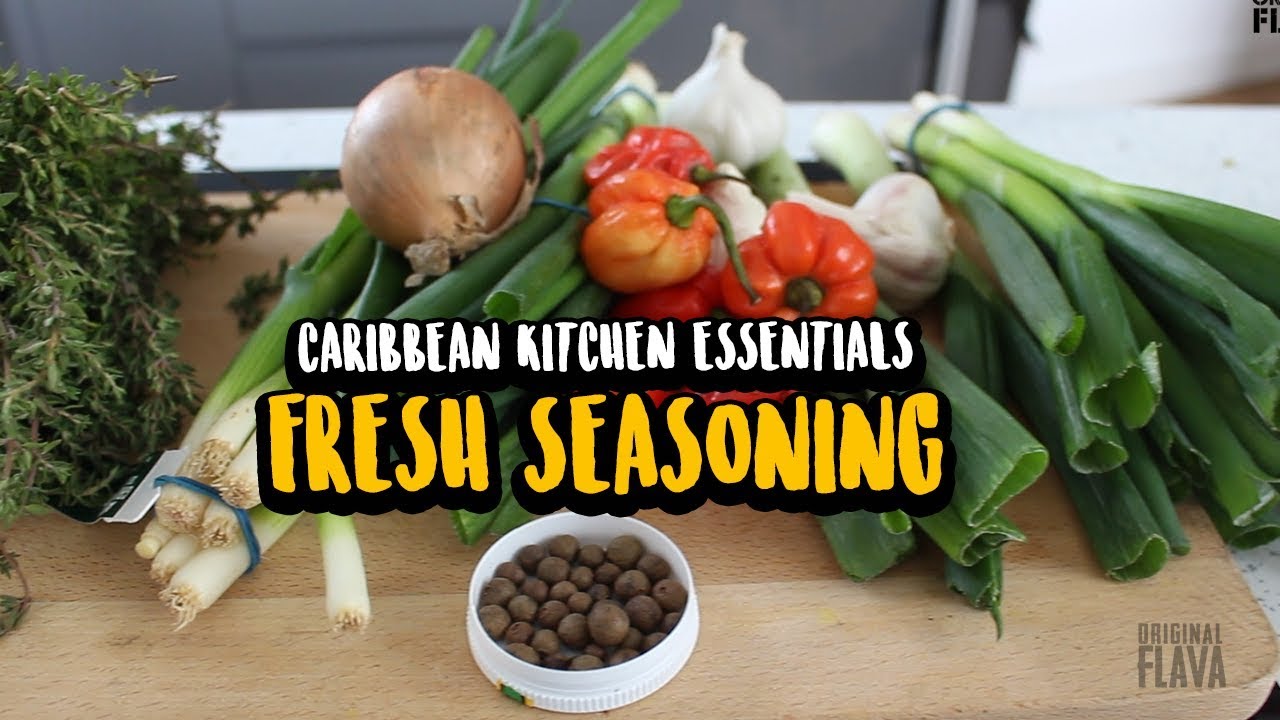 Caribbean Kitchen Essentials: Fresh Seasonings - YouTube