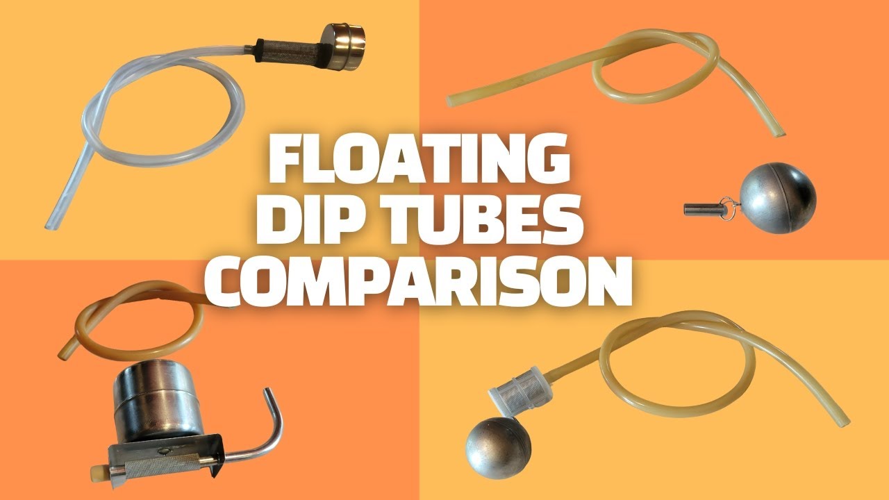 4 Floating Dip Tubes: Which One Wins? - YouTube