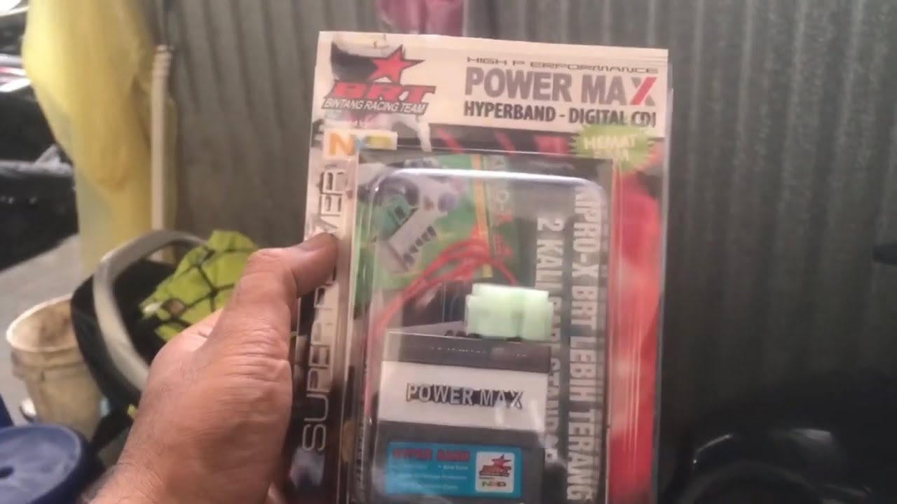 Pasang CDI DC BRT Power Max Hyper Band Honda Tiger 2000 - YouTube