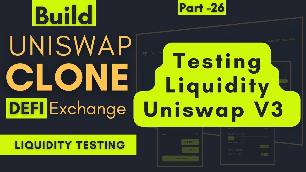 Liquidity Pool Smart Contract Testing | Testing Uniswap V3 Periphery ...