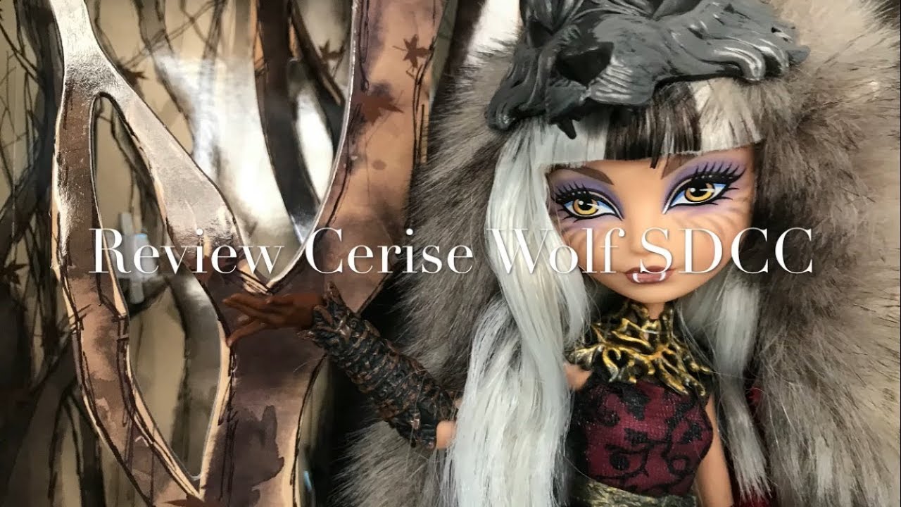 Review Cerise Wolf SDCC Ever After High (en español) - YouTube