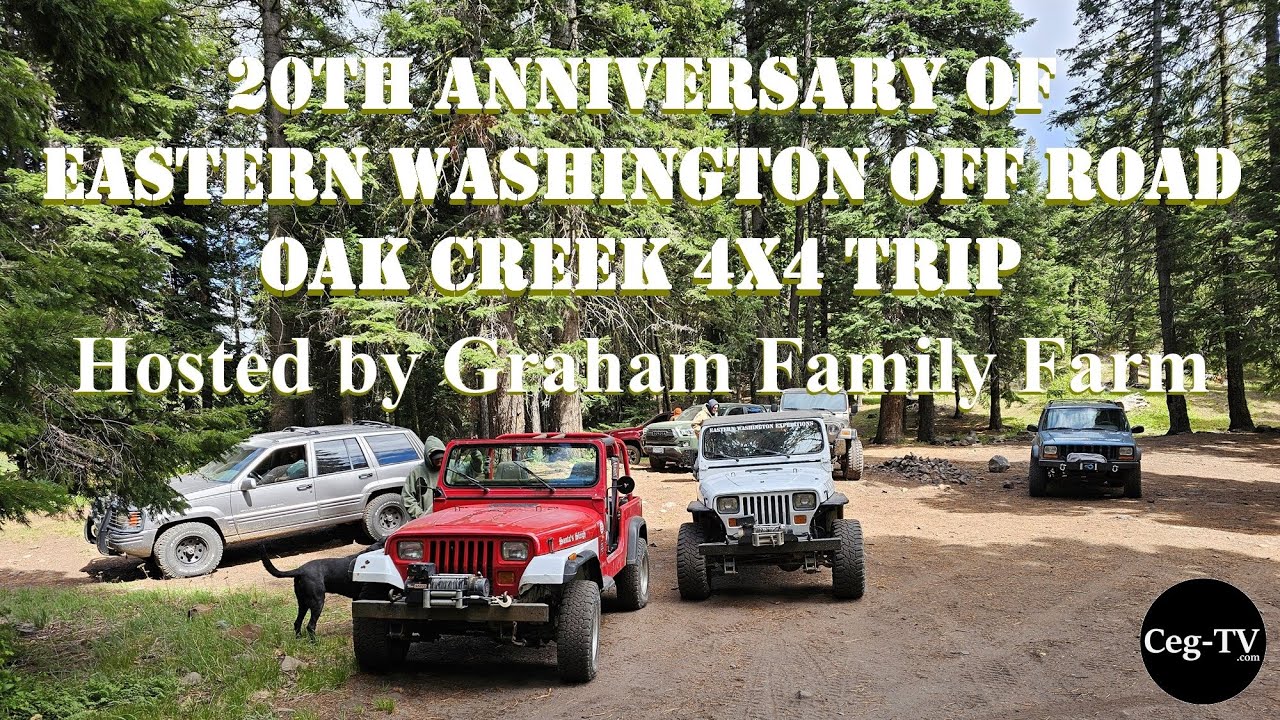 Eastern WA Off Road: 20th Anniversary - Oak Creek 4x4 Trip - YouTube