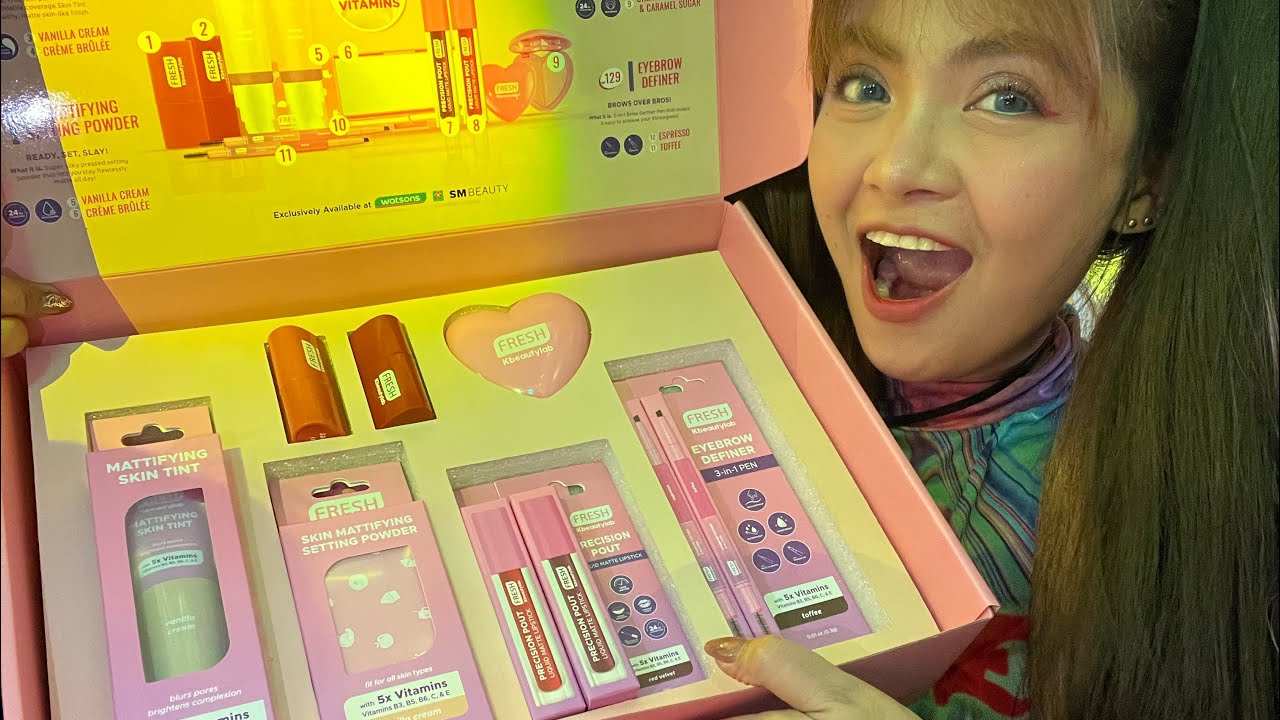 UNBOXING @Fresh Philippines x @Teree Daisuke Kbeautylab package! - YouTube