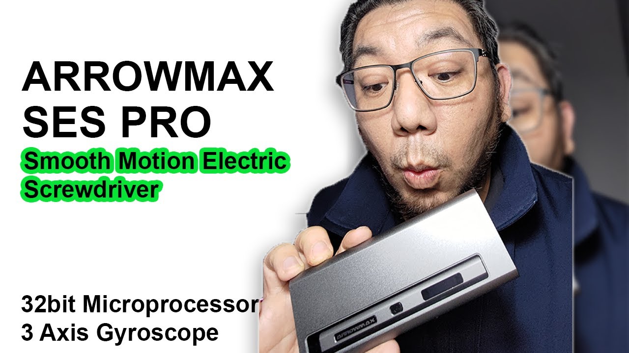 Arrowmax SES Pro Smart Electric Screwdriver Impressions - YouTube