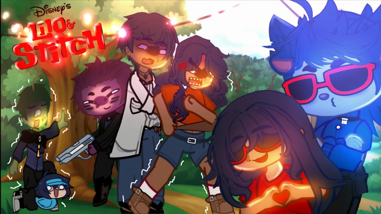 "Ohana Means Family 🎐 ️"||Lilo and Stitch Movie|| Gacha Club and Gacha ...