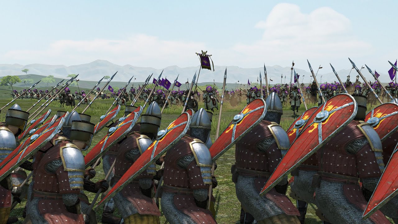 300 Spearmen Hold the Line Against 500 Imperial Cataphracts | Mount ...