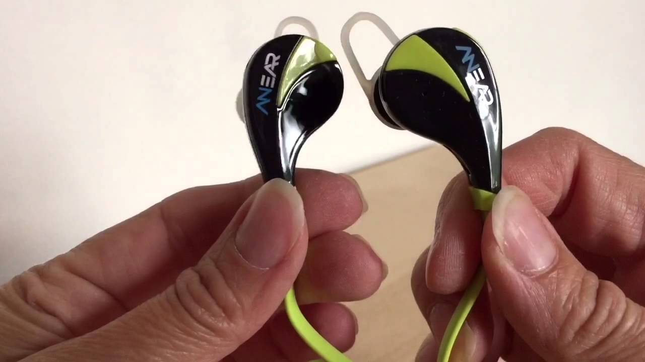 Anear Bluetooth Wireless Sports Earphones - For iPhone & Android - YouTube