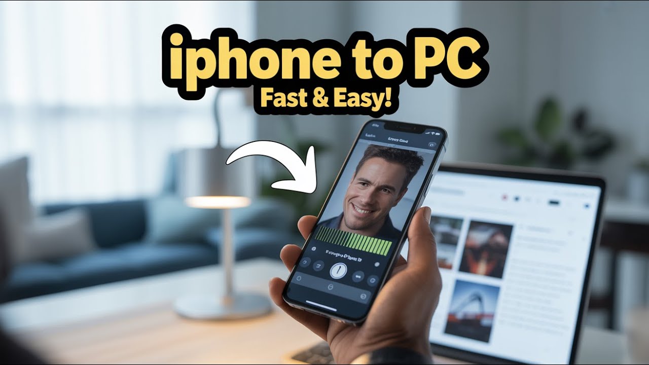 How to Transfer Photos from iPhone to PC Using iTunes (2025) - YouTube