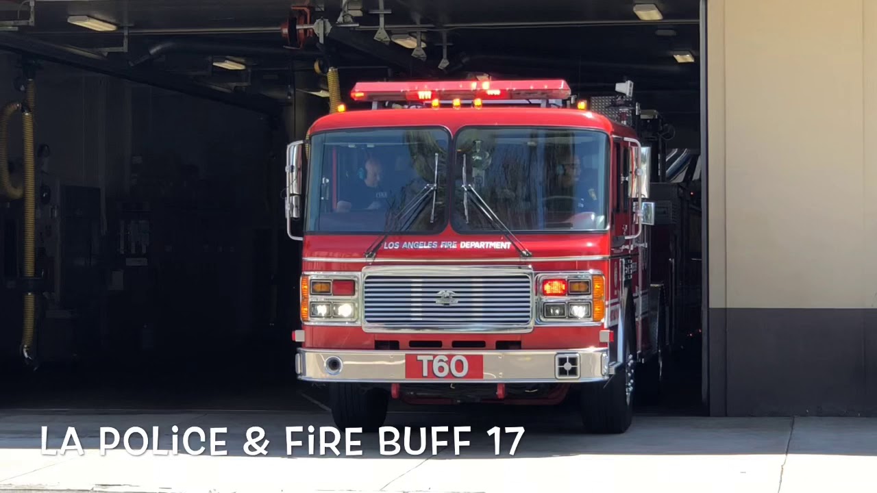 Lafd light force 60 responding - YouTube