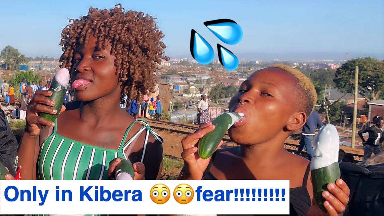 Kibera girls open up on everything once given cucumber | Kenyans Vs ...