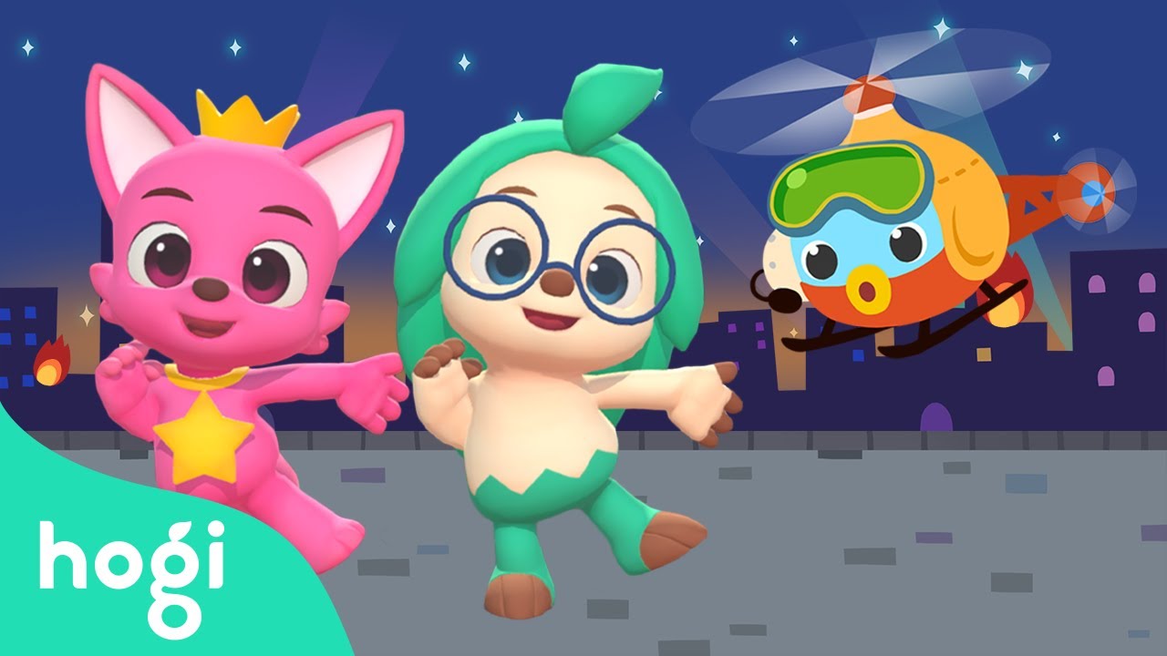 Helicopter | Pinkfong & Hogi Dance Dance | Car songs | Nursery Rhymes ...