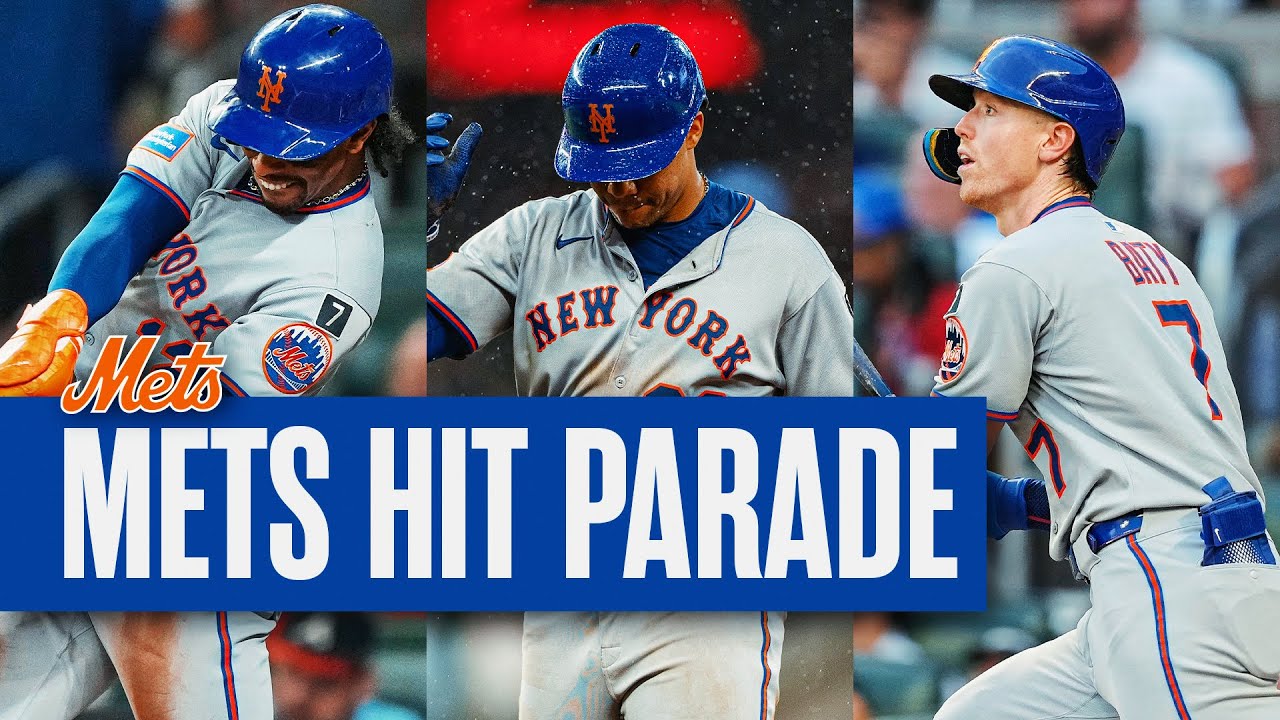 Mets Pile Up 21 Hits in Victory Over Atlanta Braves - YouTube