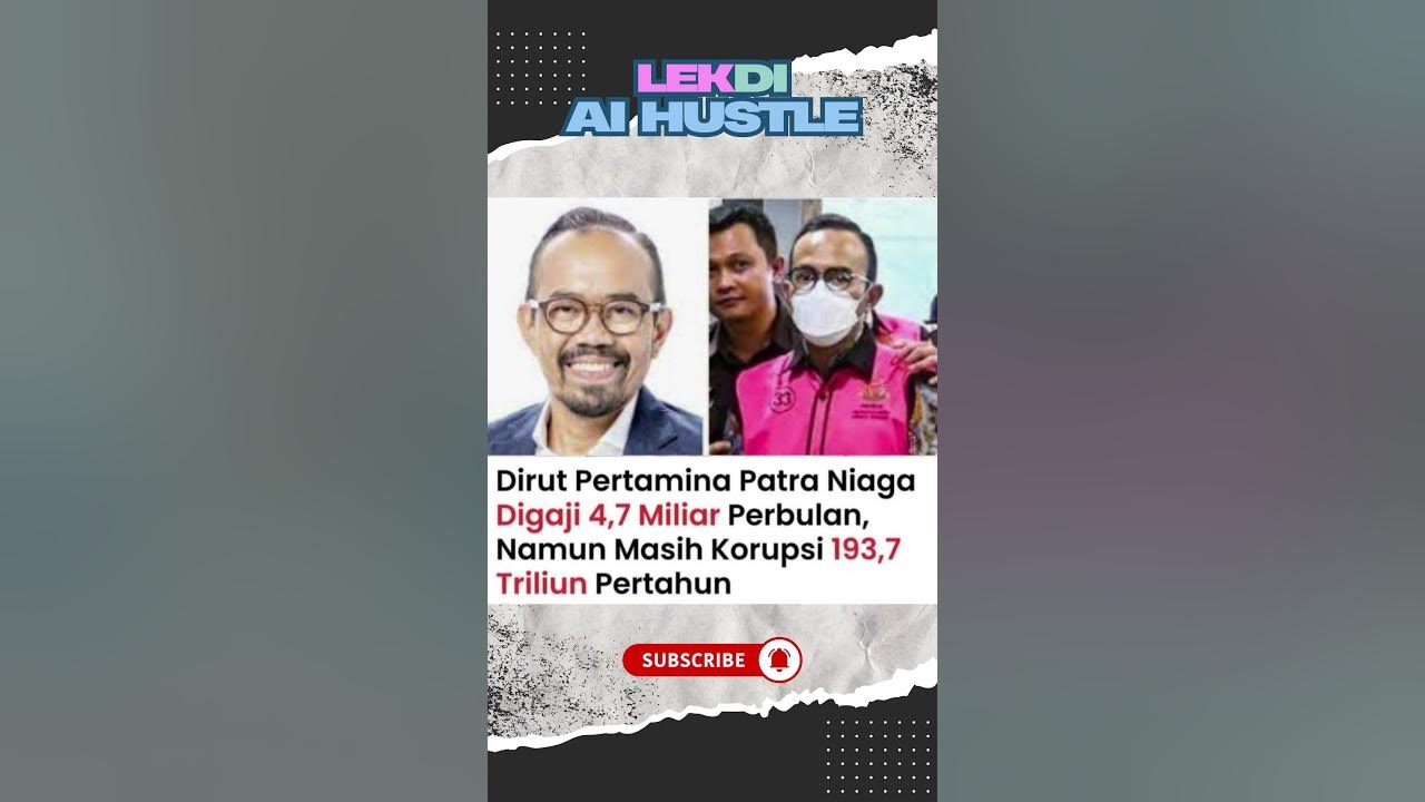 Berapa Gaji dan Tunjangan Dirut Pertamina Patra Niaga - YouTube