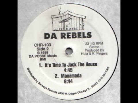 Da Rebels - Manamada Clubhouse records 1989 - YouTube