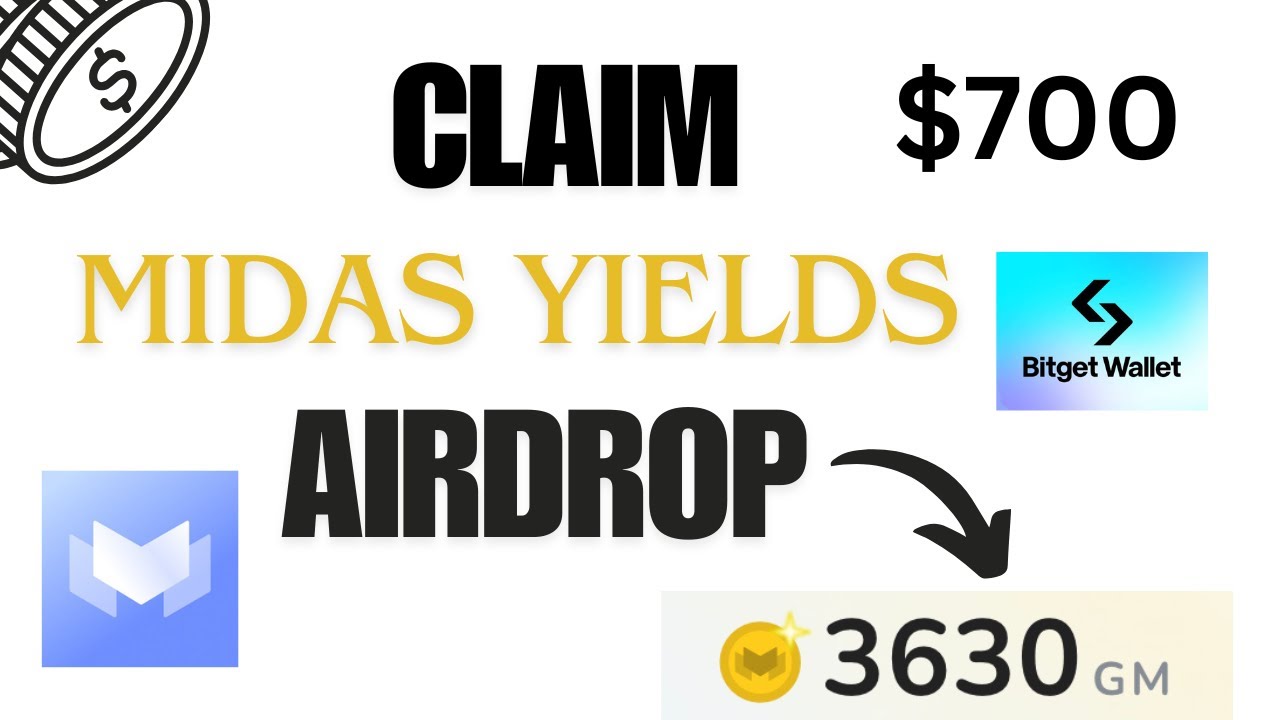 Midas Yielder Airdrop Claim Free $200-$1000 To Bitget Wallet - YouTube