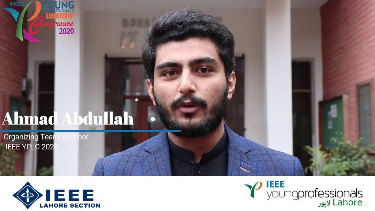 Message from Ahmad Abdullah on IEEE YPLC-2020 - YouTube