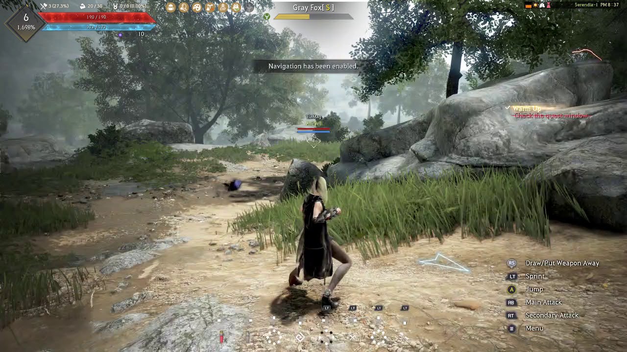 Black Desert Sorceress Use Dark Magic Dark Split and Sinister Energy ...